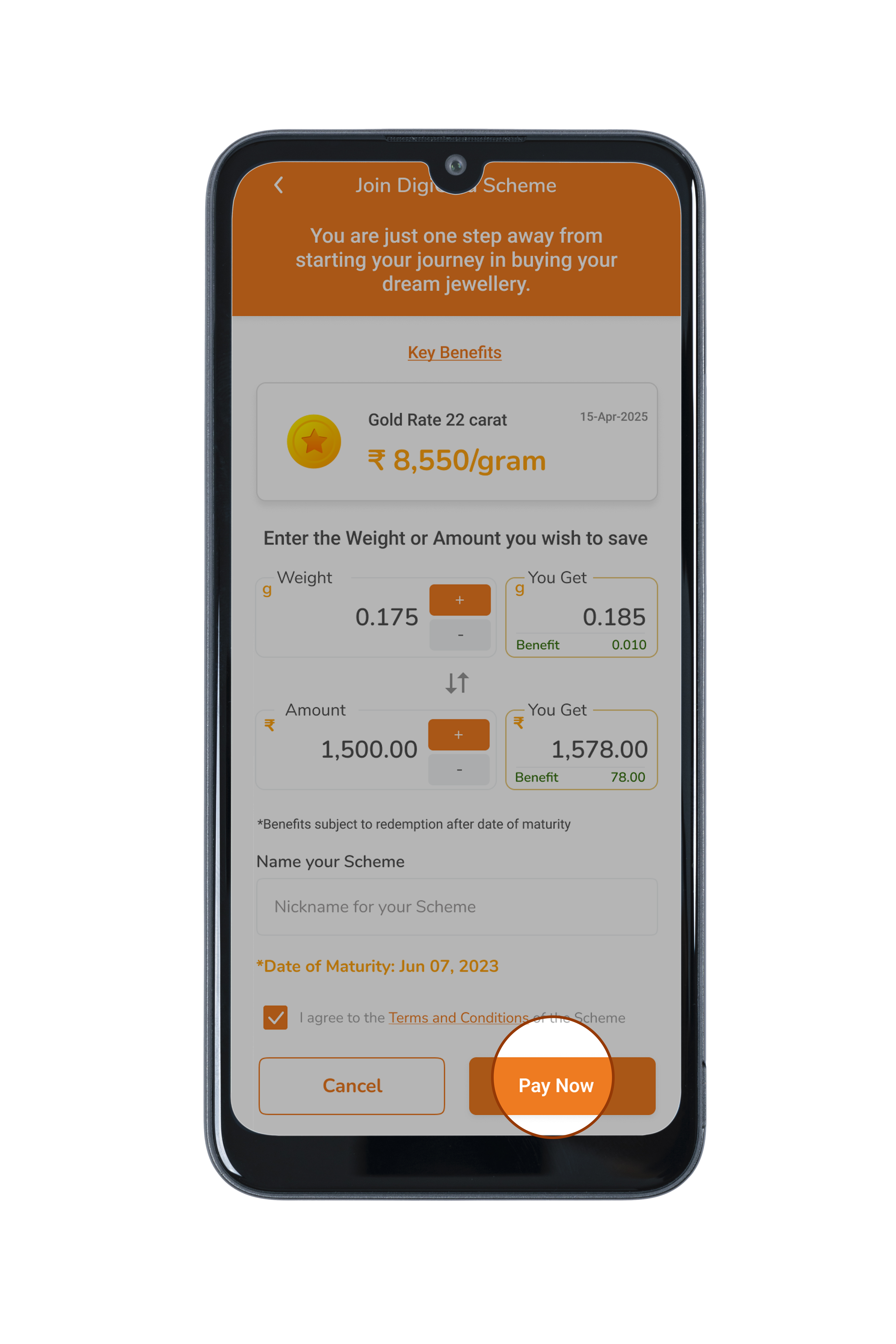 Join DigiGold Scheme – Thangamayil Jewellery